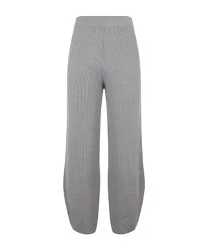 Peserico Wide-leg Knitted Trousers