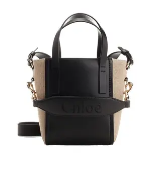 Chloé Small Sense Tote Bag - Black