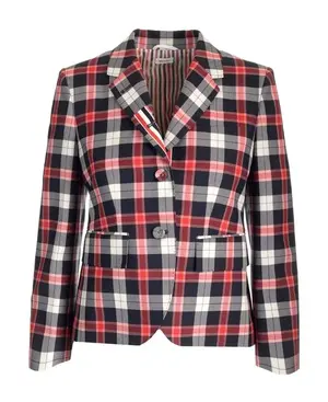 Thom Browne Checked Single-breasted Blazer