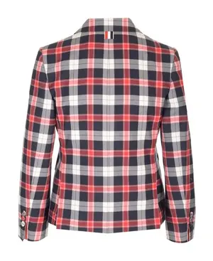 Thom Browne Checked Single-breasted Blazer