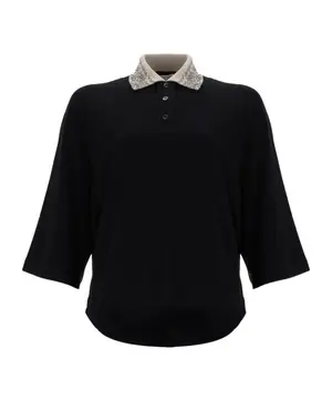 Brunello Cucinelli Half Sleeve Shirts For Women