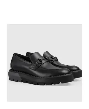 Gucci Horsebit Loafers With Two-tone Outsole