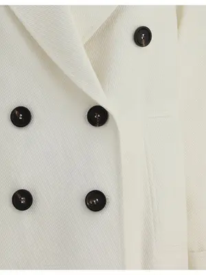 Brunello Cucinelli Double-breasted Long-sleeved Coat