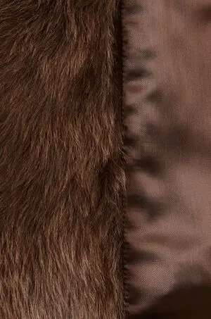 Loewe Shearling Hooded Jacket