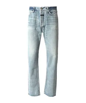 Fear Of God Frayed Jeans For Men