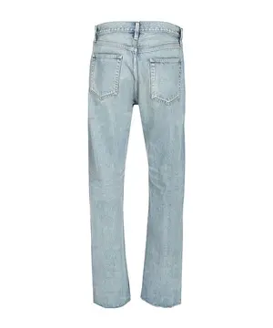 Fear Of God Straight-leg Frayed-edge Jeans