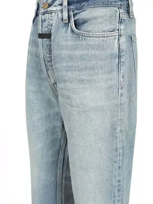 Fear Of God Straight-leg Frayed-edge Jeans