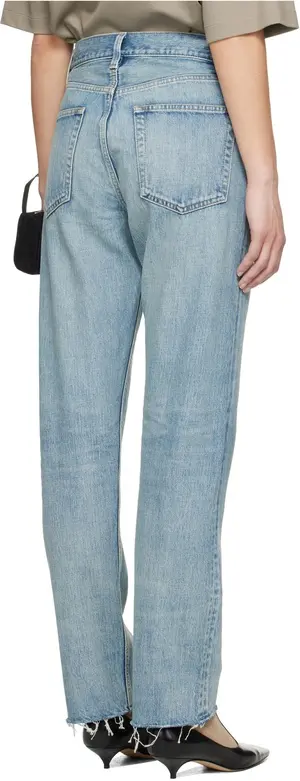 Fear Of God Straight-leg Frayed-edge Jeans