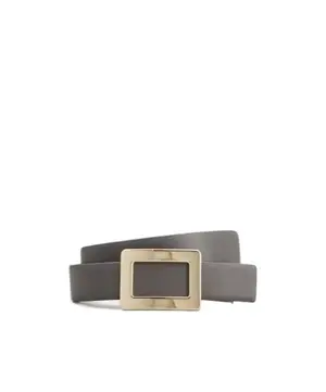 ROGER VIVIER Belle Vivier Belt - Grey