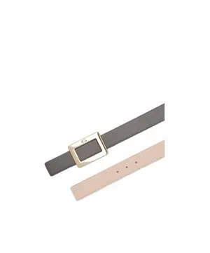 ROGER VIVIER Belle Vivier Belt - Grey
