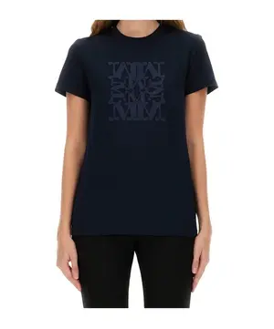 Max Mara Graphic T-shirt - Black