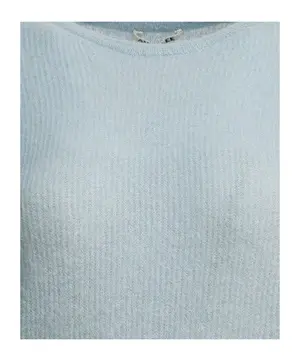 Auralee Long-sleeved Crew Neck Knit Sweater
