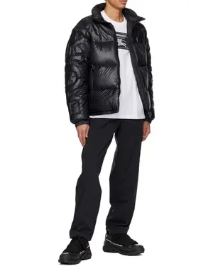 Burberry Padded Funnel Neck Zipped Jacket