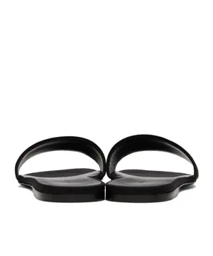 THE ROW Combo Flat Sandals - Black