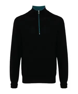 Paul Smith Logo Embroidered Polo Shirt