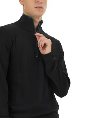 Paul Smith Logo Embroidered Polo Shirt