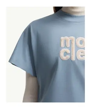Moncler Teddy Logo Cotton T-shirt