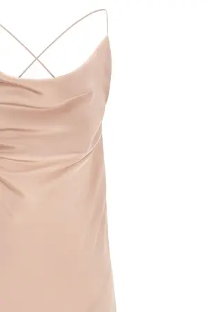 Pinko Camisole Strap Dress With Belt - No