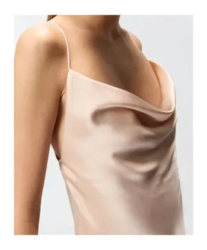Pinko Camisole Strap Dress With Belt - No