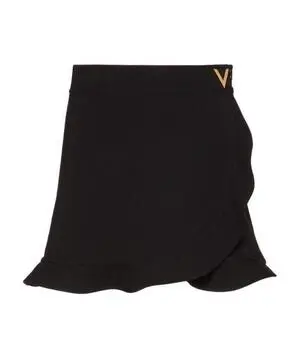 Valentino Garavani Vgold Ruffled Skorts