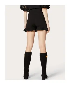 Valentino Garavani Vgold Ruffled Skorts