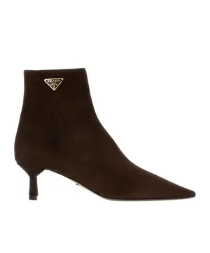 Prada Pointed Toe Booties