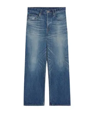 Celine Max Jeans In Denim - Blue