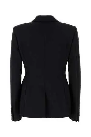 Moschino Double-breasted Tailored Blazer - Black