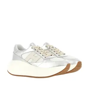 Hogan Maxi I Active Sneakers - Silver