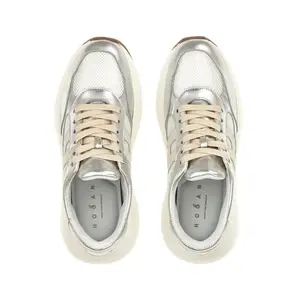 Hogan Maxi I Active Sneakers - Silver