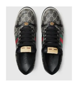 Gucci Screener Low-top Sneakers - Black