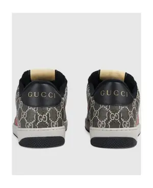 Gucci Screener Low-top Sneakers - Black