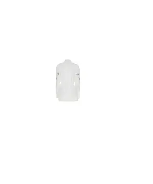 Pinko Embellished Button-up Shirt With Buckle Cuffs And Waist Belt