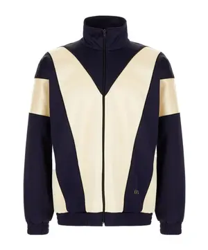 Valentino Garavani Logo-patched Zip-up Sweatshirt