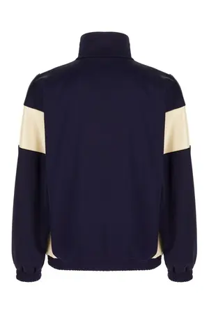 Valentino Garavani Logo-patched Zip-up Sweatshirt