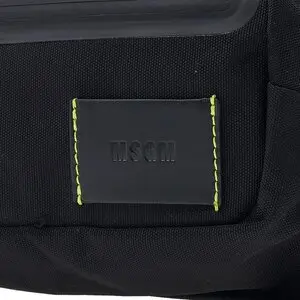 MSGM Zippered Waist Pack With Adjustable Belt