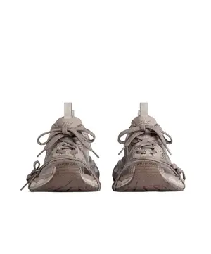 Balenciaga 3xl Lace-up Sneakers - Greige