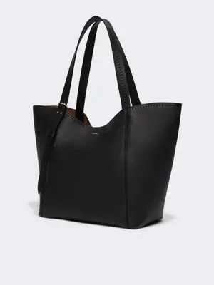 Max Mara Trapezoidal Tote Bag With Magnetic Clasp