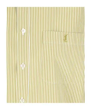 Saint Laurent Striped Button-up Shirt