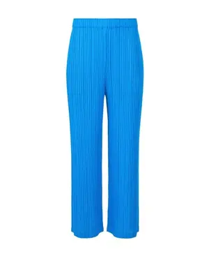 Issey Miyake Pleated Trousers - Blue