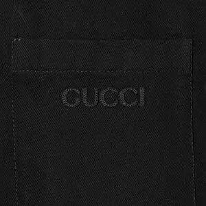 Gucci Denim Zip Shirt