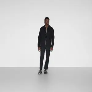 Gucci Denim Zip Shirt