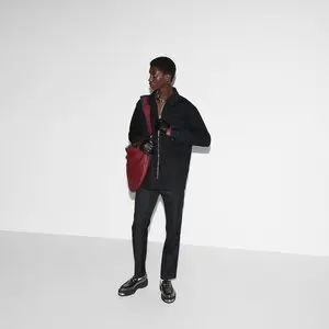 Gucci Denim Zip Shirt