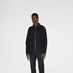 Gucci Denim Zip Shirt