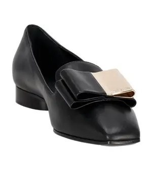 FERRAGAMO Love" Loafers With Decorative Accent
