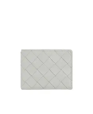 Bottega Veneta Rhombic Pattern Card Bag