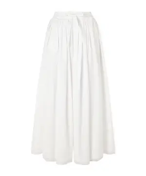 Dolce & Gabbana Lace Trim Midi Skirt