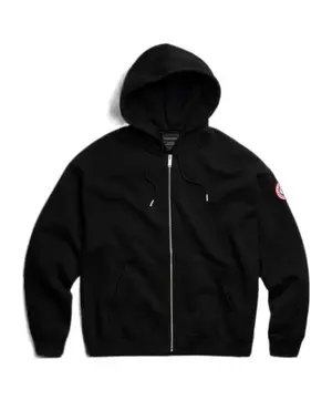 Canada Goose Rove Full Zip Hooded Sweatshirt - Black