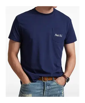Polo Ralph Lauren Polo Bear Printed Crewneck T-shirt - Blue