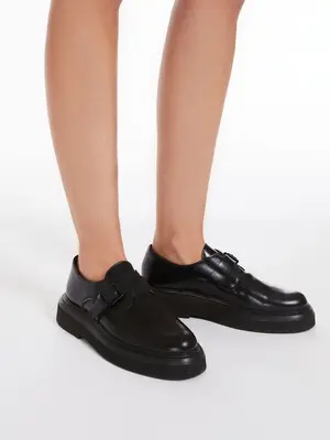Max Mara Monk Strap Platform Shoes